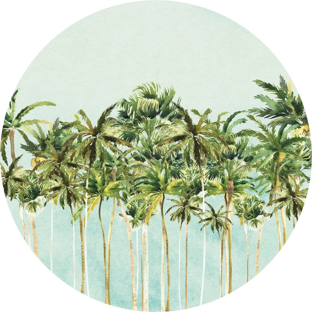 Komar Samolepicí vliesová fototapeta Dot Coconut Trees pr. 125 cm