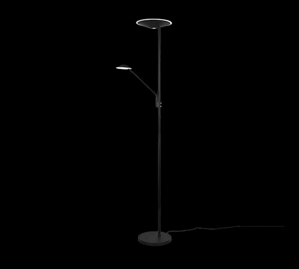 Trio 425610232 LED stojací lampa Brantford 1x30W+6,5W | 3500lm+650lm | 2700K+3000K+4000K