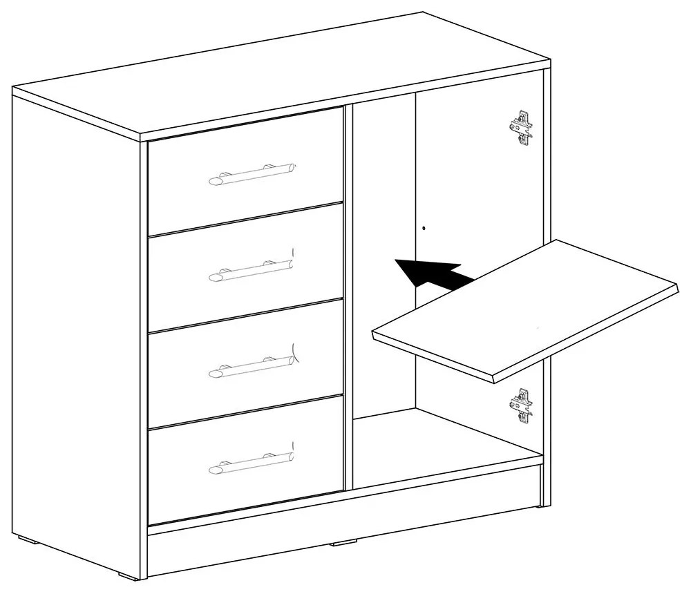 SMART r | komoda SRK2 | 90 cm | artisan