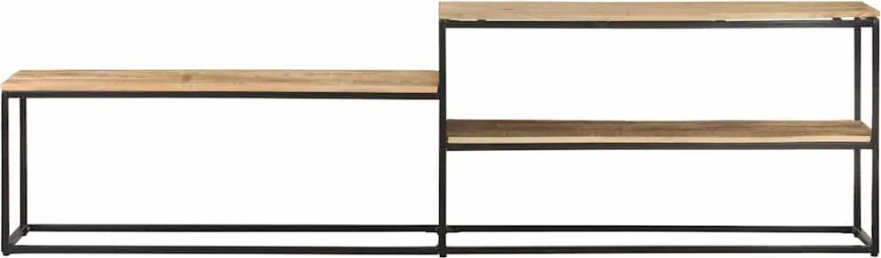 TV stolek 180 x 30 x 50 cm hrubé mangovníkové dřevo 321620