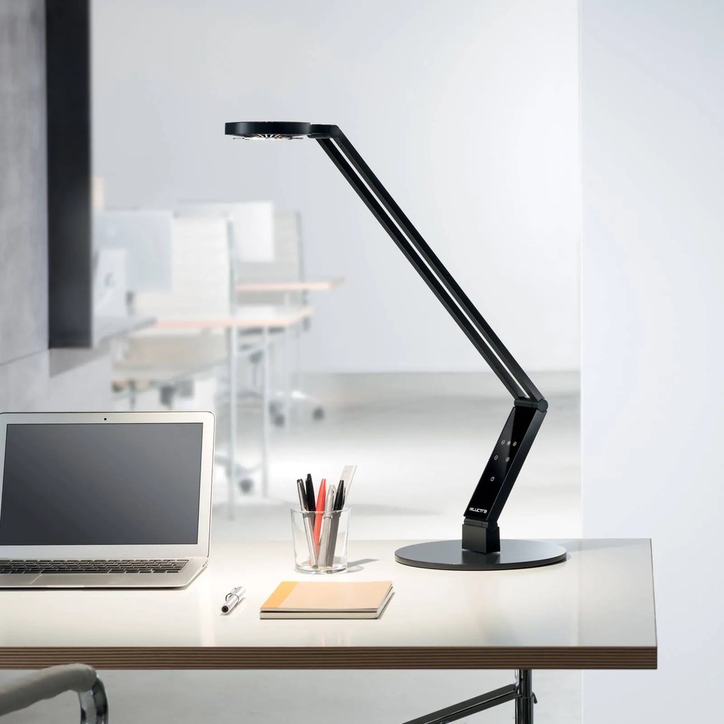 Luctra Table Radial LED stolní lampa noha černá