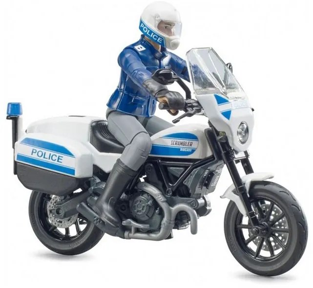 Bruder 62731 Policejní motocykl Ducati s policistou