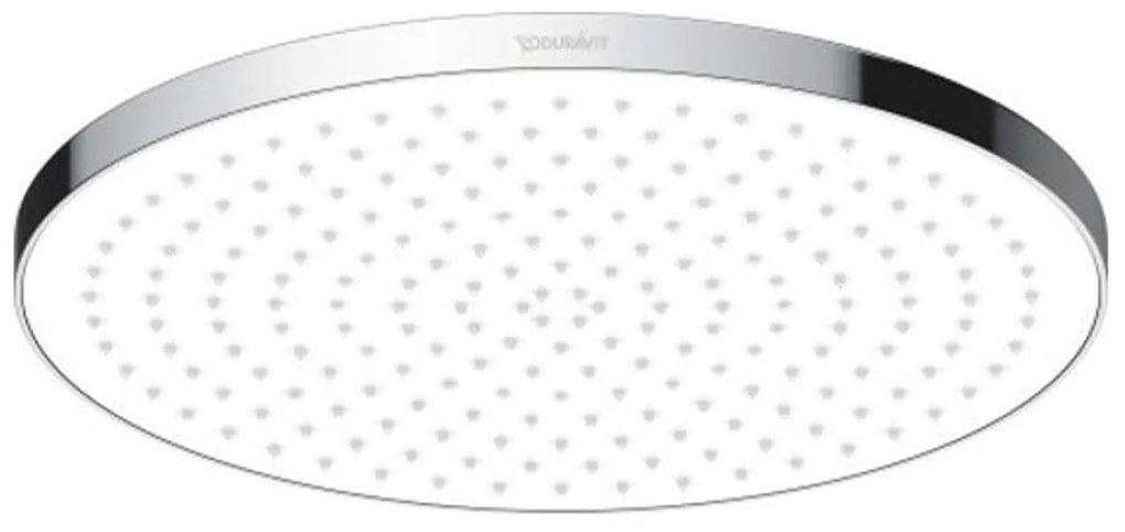 Duravit - Hlavová sprcha, průměr 23 cm, bílá/chrom UV0660017010