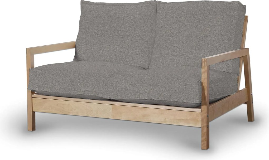 Potah na pohovku IKEA  Lillberg 2-místná nerozkládací barva šedá látka pletený vzor