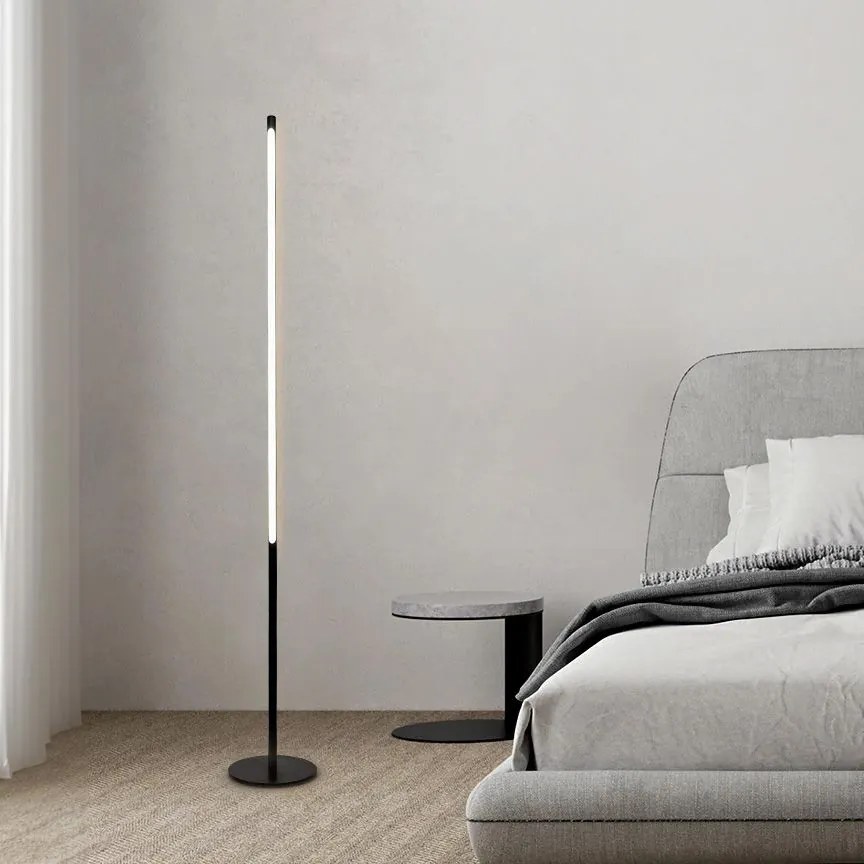 Toolight Toolight, LED podlahová lampa 12W APP1415-F, černá, OSW-01416