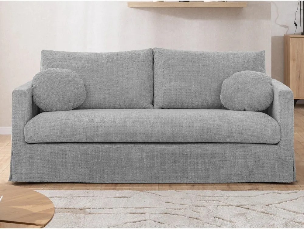 Světle šedá pohovka 195 cm Paphos – Ropez
