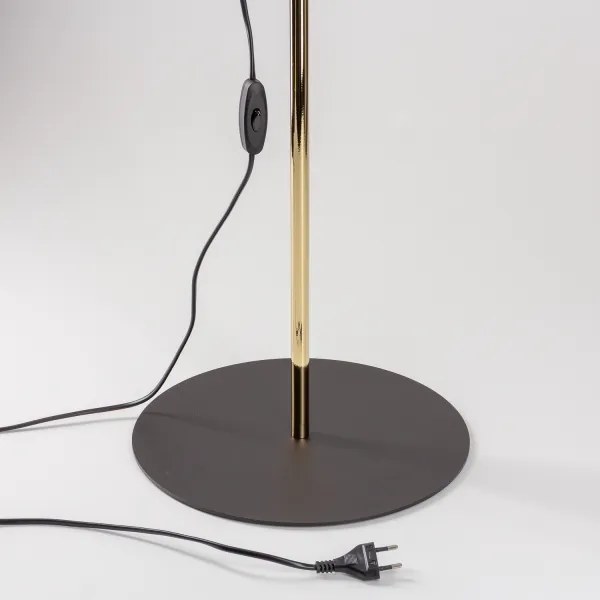 BRILAGI - Stojací lampa VULCANO 3xG9/8W/230V zlatá/kouřová béžová