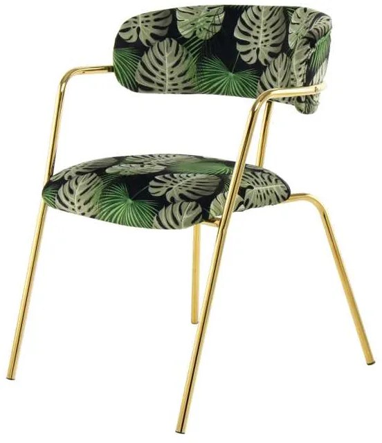 Kayoom Židle Forest 625 Set 2 ks Multi / Zelená
