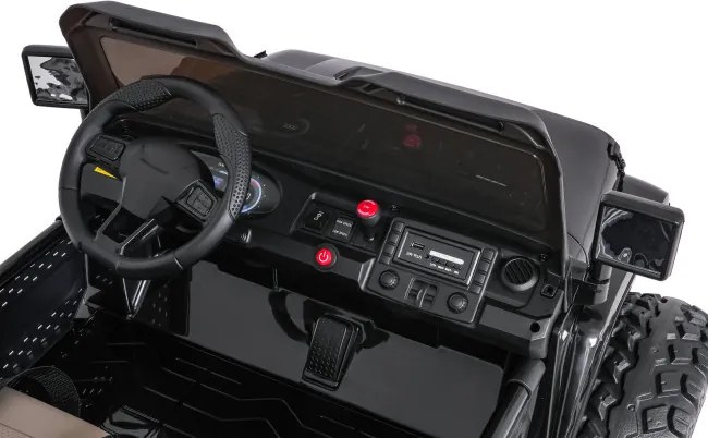 Elektrické autíčko Extreme Sport 4x4 černé
