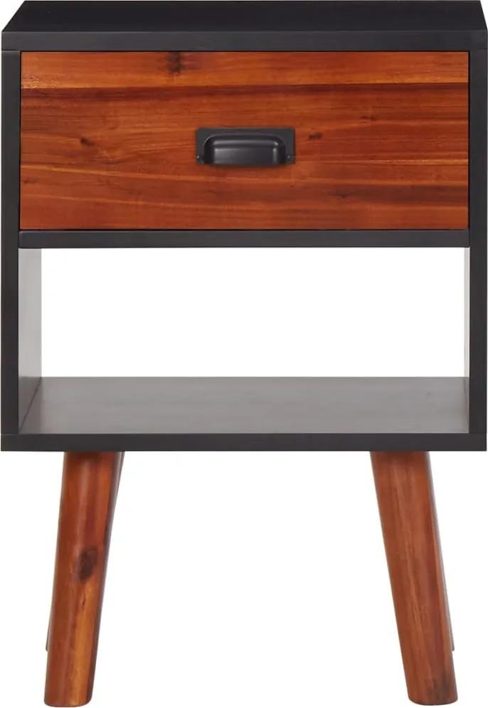 vidaXL Noční stolek masivní akáciové dřevo 40 x 30 x 57 cm [243176]