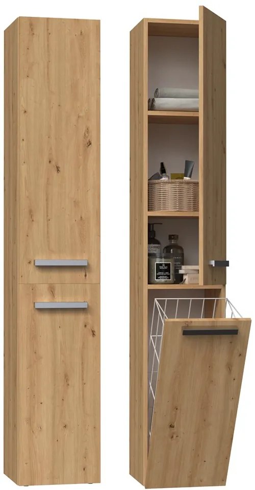 Koupelnová skříňka NEL IV dub artisan