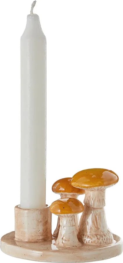 AUTUMN MEDLEY Svícen na dlouhou svíčku houby
