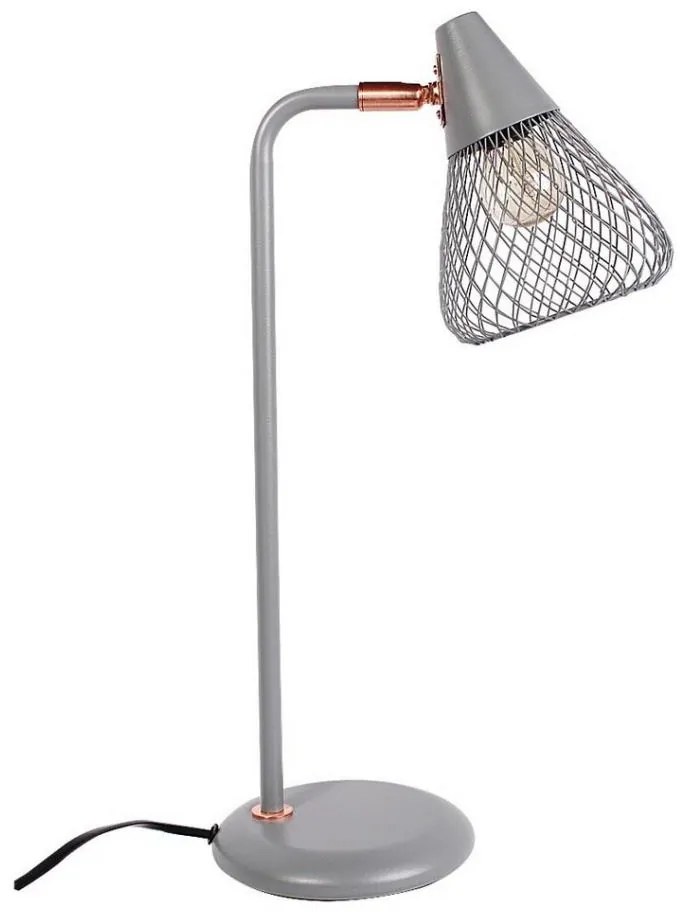 Rabalux 3182 - Stolní lampa FANNY 1xE14/25W/230V šedá