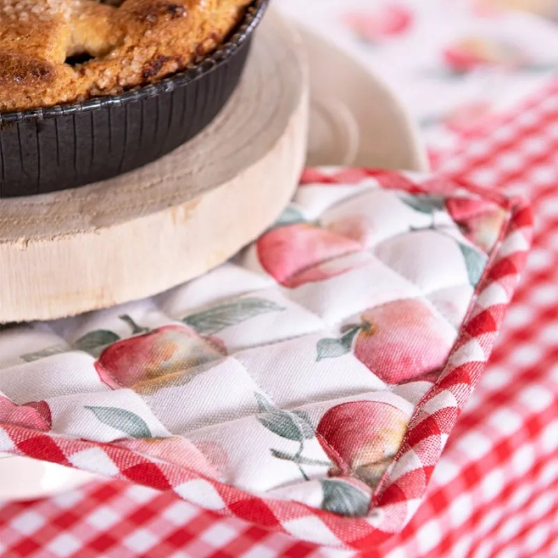 Bavlněná chňapka – podložka Apple Yard – 20x20 cm