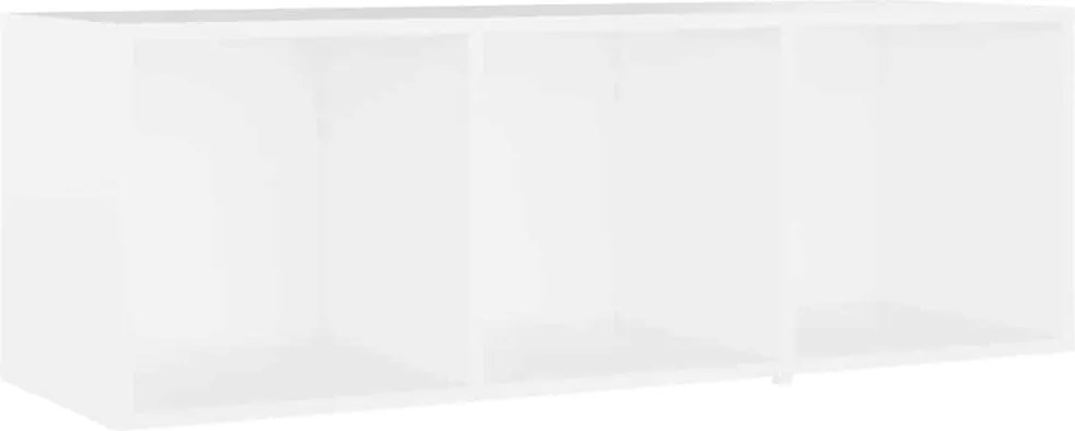 TV skříňky 2 ks bílé 107 x 35 x 37 cm dřevotříska 3079934
