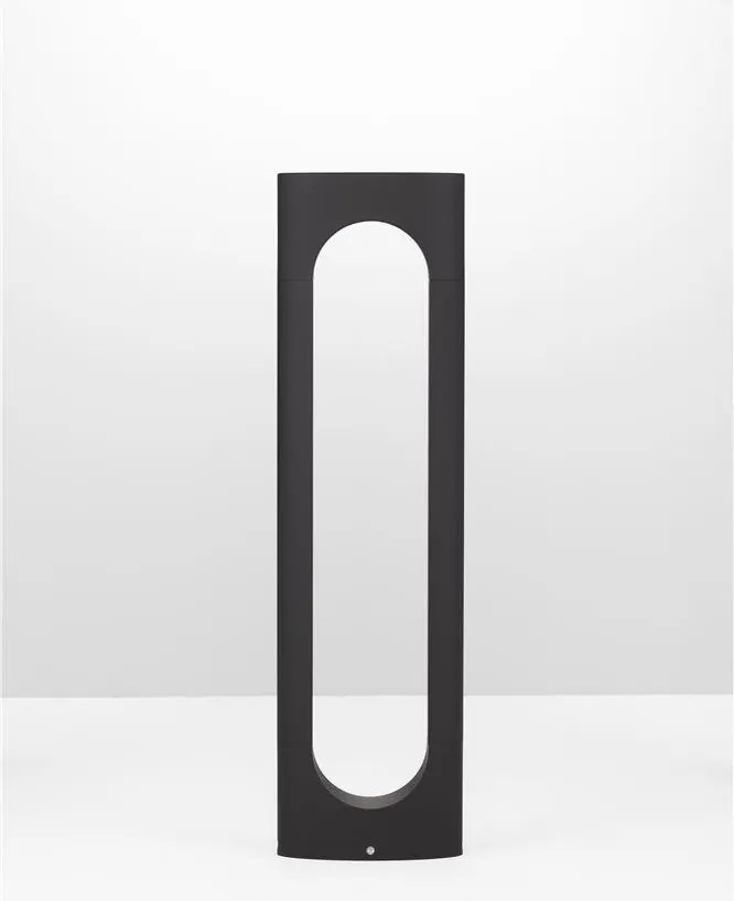 NV 9002841 Venkovní sloupkové svítidlo PORTAL černý hliník a akryl LED 13.5W 3000K 220-240V 296st. IP54 - NOVA LUCE
