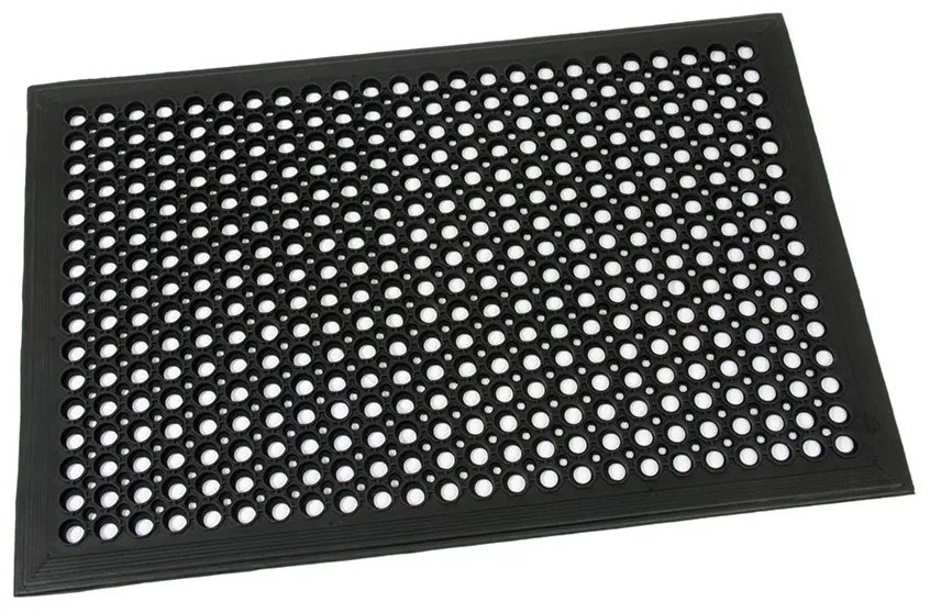 Gumová čisticí rohož Dirt Catcher 60 x 90 x 1,4 cm, černá