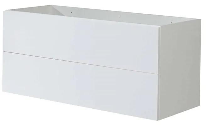 Mereo, Aira, koupelnová skříňka 121 cm, bílá CN713S