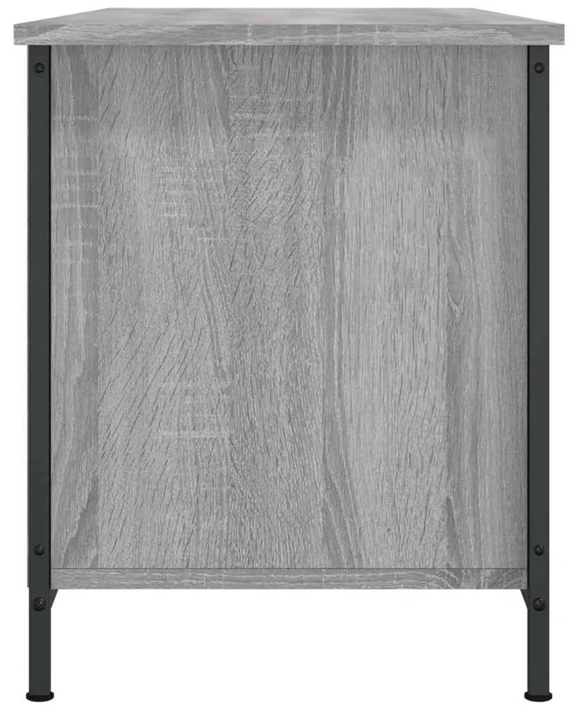 TV skříňka šedá sonoma 100 x 40 x 50 cm kompozitní dřevo - Default Title
