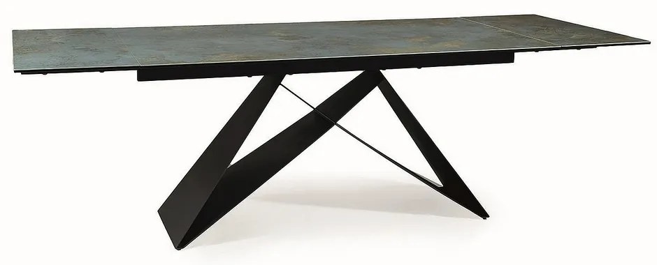 Jídelní stůl Westin II 160 x 90 cm, tyrkysová