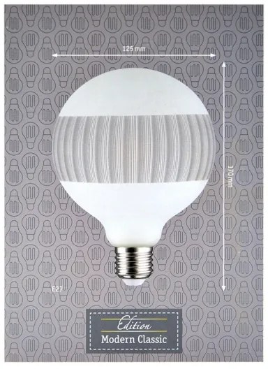 LED Stmívatelná žárovka CLASSIC G125 E27/4,5W/230V 2600K - Paulmann 28743