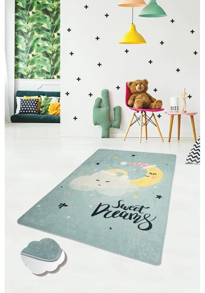 Dětský protiskluzový koberec Conceptum Hypnose Sweet Dreams, 100 x 160 cm