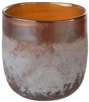 Umělecká skleněná váza vinová Scavo - Ø 10,5*11 cm