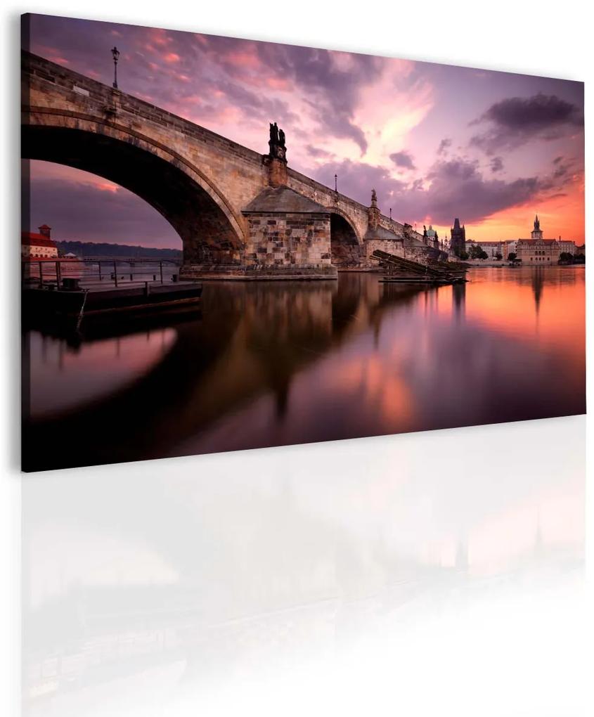 Jednodílný obraz Karlův most Velikost (šířka x výška): 90x60 cm