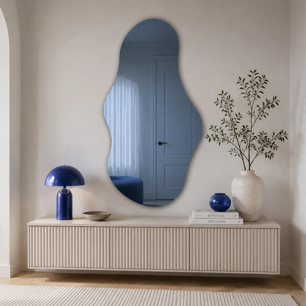 Modré zrcadlo Base B42 40×76