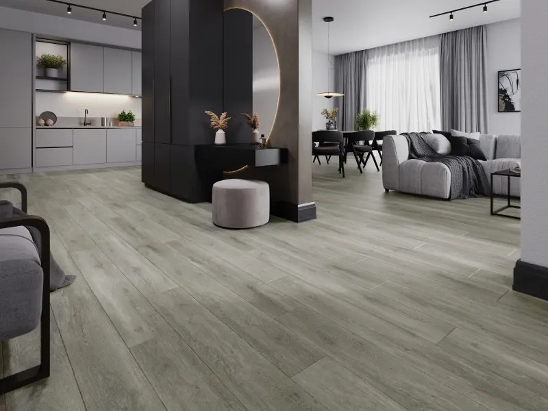Mexen Riverdale vzorek vinylových SPC panelů 6,5 mm, podklad IXPE 1,5 mm, 4 V-drážka, Dub - F1052-S