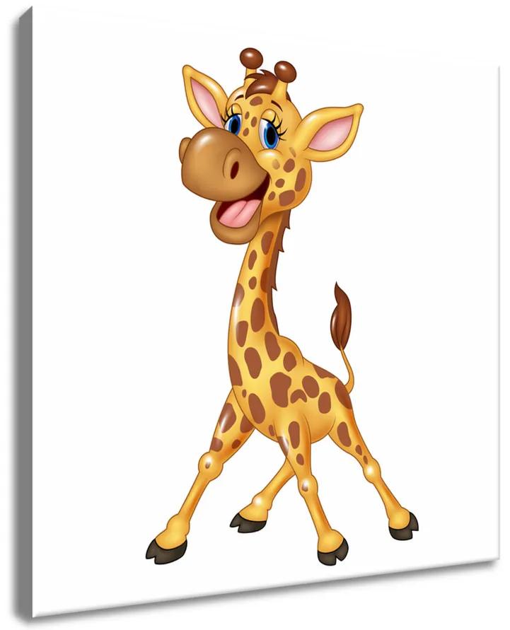 Gario Obraz na plátně Velká žirafa Rozměry: 30 x 30 cm