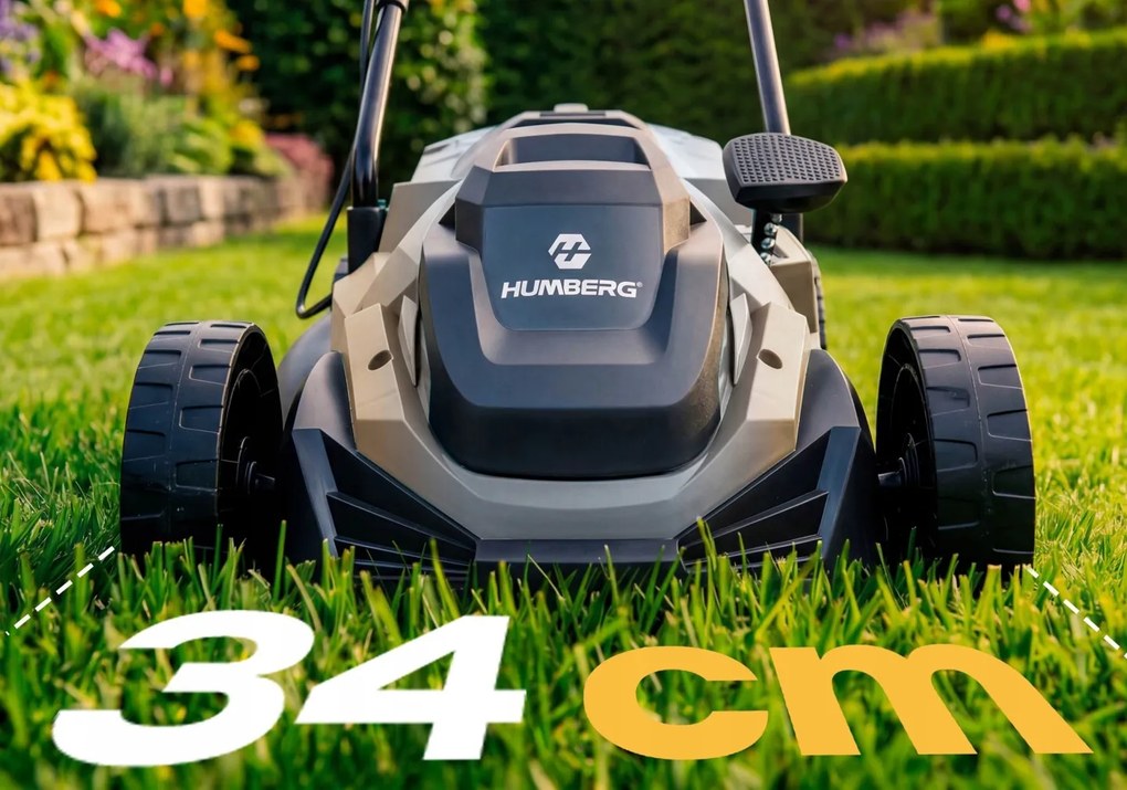 Elektrická sekačka HM-612, 1400W, 34cm | Humberg
