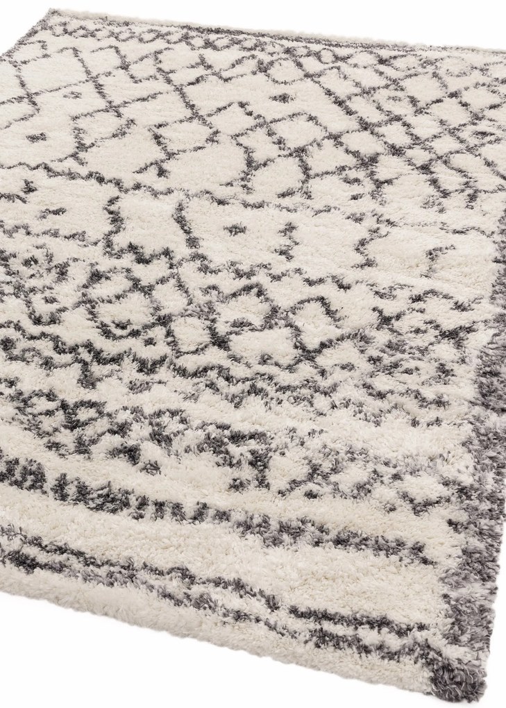 Šedý koberec Bardie Grey Cream Rozměry: 160x230 cm
