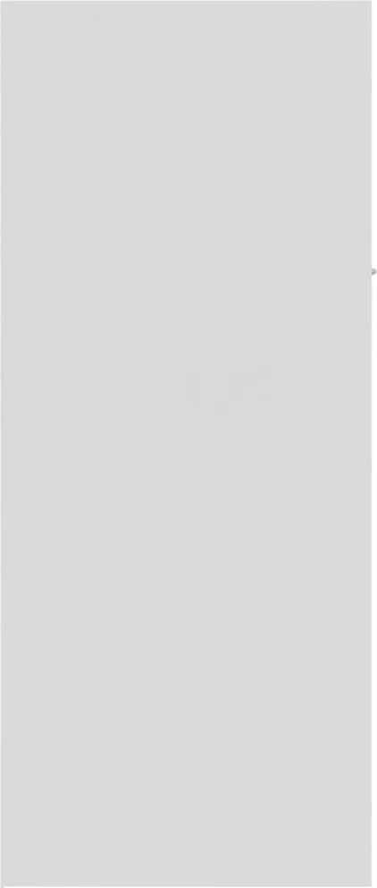 vidaXL Botník 60 x 35 x 84 cm dřevotříska [801071] Barva: Černá