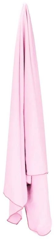Rychleschnoucí ručník 80x40 cm, růžový SPRINGOS MENORCA