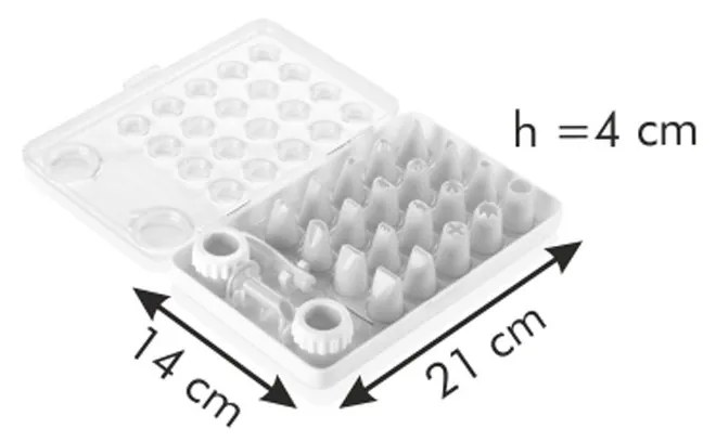 TESCOMA Zdobicí trysky DELÍCIA 21 ks