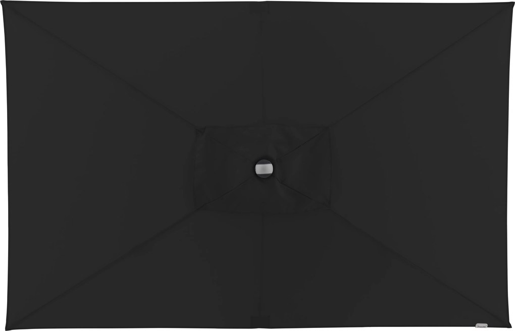 Doppler EXPERT zahradní slunečník 220 x 140 cm černá