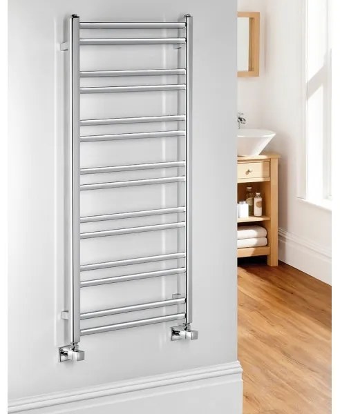 Sapho - Koupelnový radiátor METRO DOS 343W/230V 50x110 cm lesklý chrom