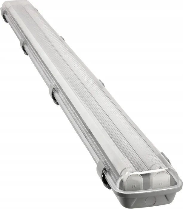 Sada 4× hermetické LED svítidlo 120 cm + LED trubice do garáže