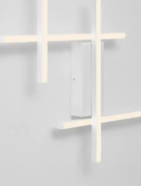 Designové nastěnné svítidlo Apecho Bílá