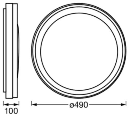 Ledvance - LED RGBW Stmívatelné stropní svítidlo SMART+ MAGIC LED/38W/230V Wi-Fi