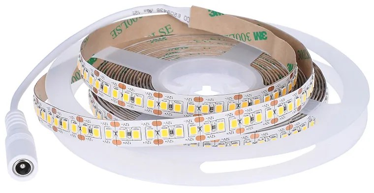 Solight LED světelný pás 5m, 198LED/m, 16W/m, 1500lm/m, IP20, teplá bílá