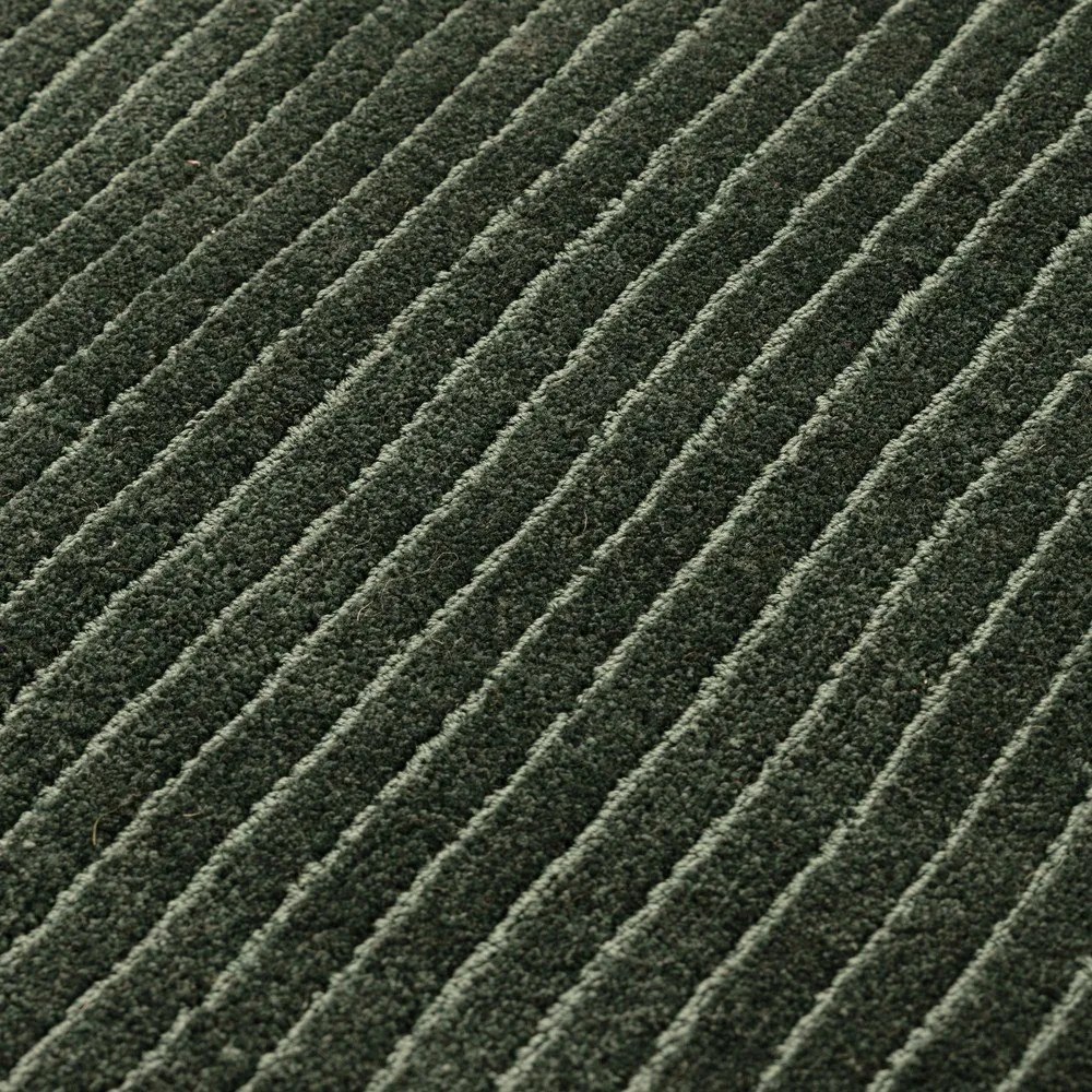 Tmavě zelený ručně tkaný koberec 160x230 cm – Asiatic Carpets
