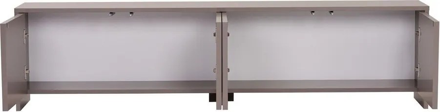 Taupe TV stolek 180x45x32 cm Aurelia – Kalune Design