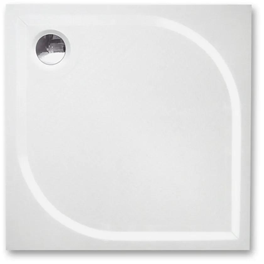 Čtvercová sprchová vanička z litého mramoru ALOHA-M 30 mm S 900 × 900 8000154