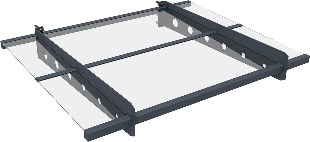 Juskys Vchodová stříška Manila Velikost: 100 × 80 cm