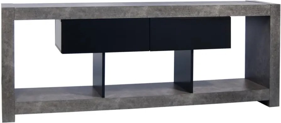 TV stolek Daro, černá/šedá