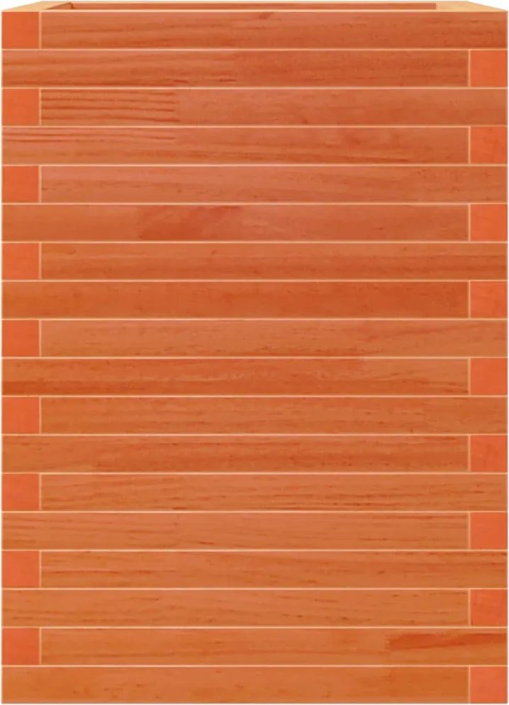 Zahradní truhlík voskově hnědý 50x50x68,5 cm masivní borovice 3282466
