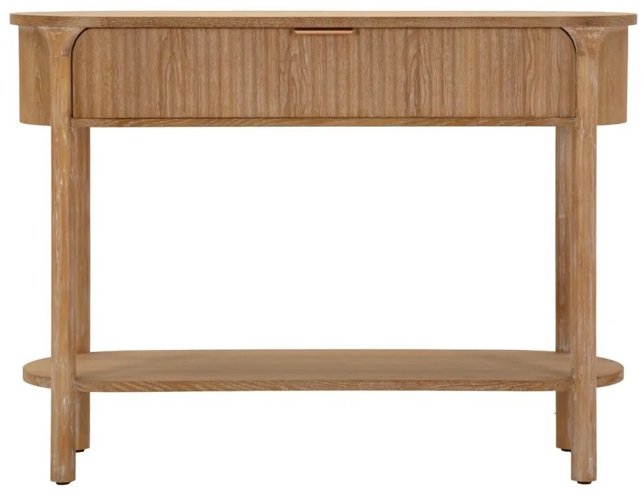 Designová konzola Jahzara 110 cm hnědá