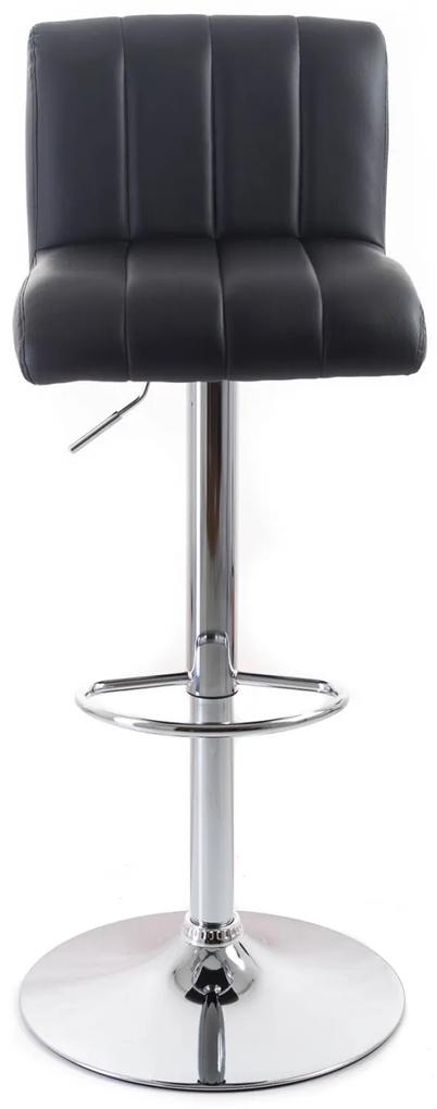 G21 Barová židle G21 Malea koženková, prošívaná black G21-60023096